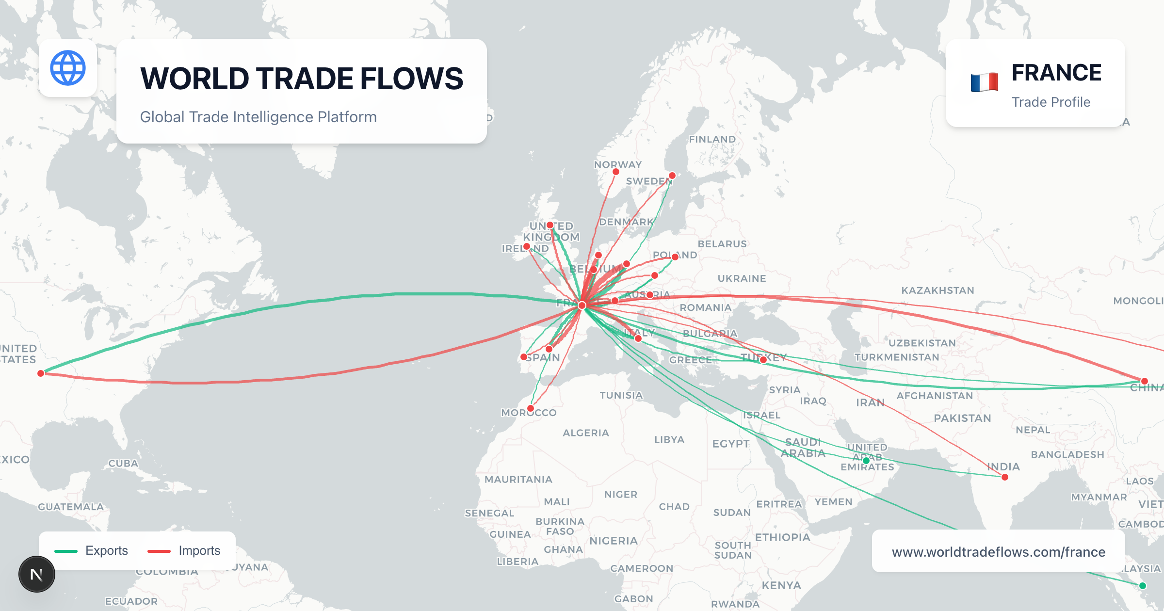 France Trade Statistics 2023: Exports, Imports & Trade Balance | World ...