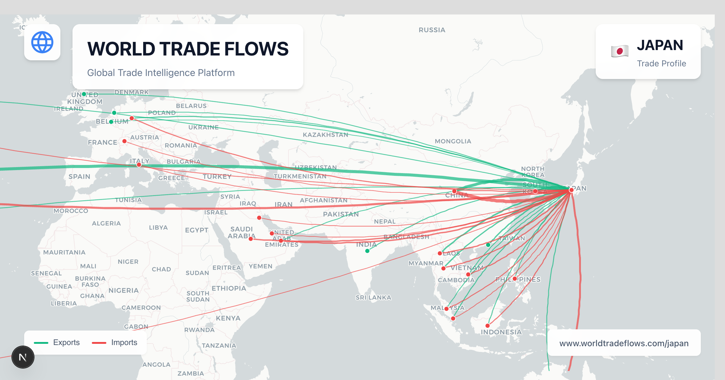 Japan Trade Statistics 2023: Exports, Imports & Trade Balance | World ...