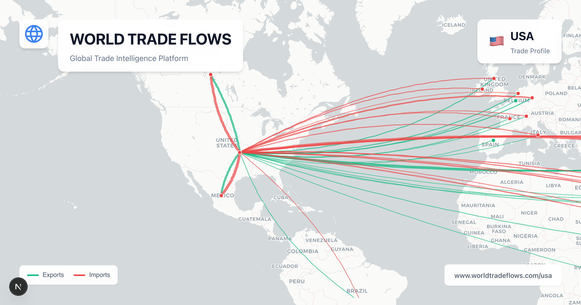 USA Trade Statistics 2023: Exports, Imports & Trade Balance | World ...